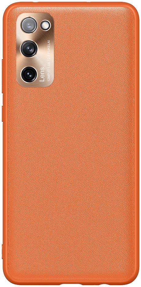 Samsung Galaxy S20 FE Hoesje Back Cover Oranje | GSMpunt.nl