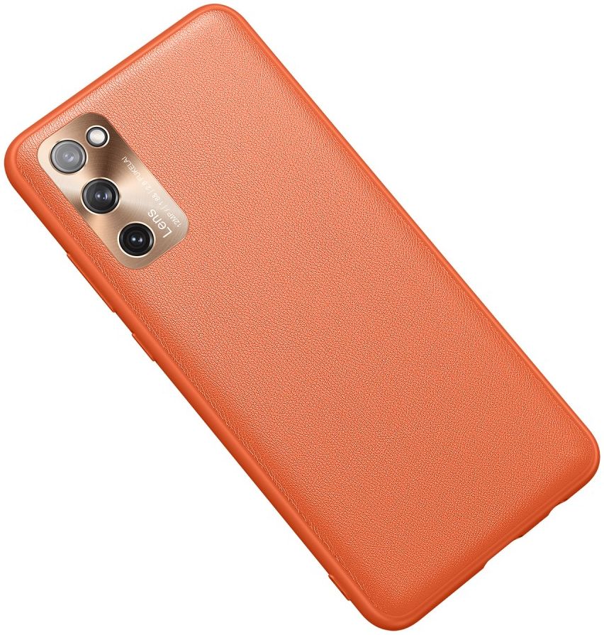 Samsung Galaxy S20 FE Hoesje Back Cover Oranje | GSMpunt.nl