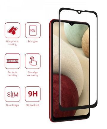 Rosso Samsung Galaxy A12 9H Tempered Glass Screen Protector | GSMpunt.nl