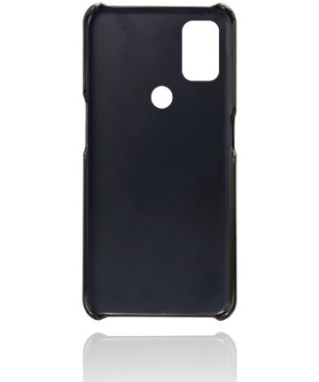 OnePlus Nord N10 Hoesje Back Cover met Kaarthouder Zwart | GSMpunt.nl