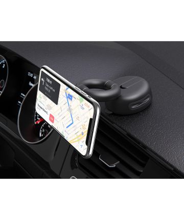 PopSockets PopMount Flexibele Houder voor Auto Dashboard en Raam Zwart ...