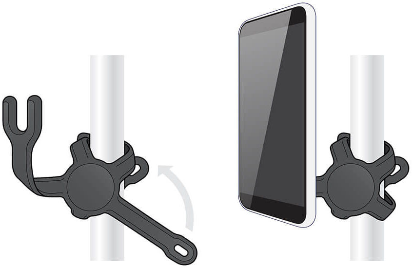 PopSockets PopMount 2 Flex Flexibele Houder voor PopSockets Zwart ...