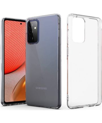 Samsung Galaxy A72 Hoesje Back Cover Dun TPU Transparant | GSMpunt.nl