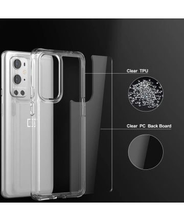 OnePlus 9 Pro Hoesje Dun TPU Back Cover Transparant | GSMpunt.nl