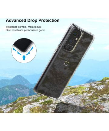 OnePlus 9 Pro Hoesje Dun TPU Back Cover Transparant | GSMpunt.nl