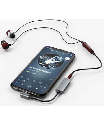 4smarts Active Audio USB-C naar USB-C en 3.5mm Aux Audio Splitter ...