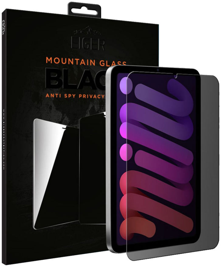 Eiger Apple iPad Mini 6 Privacy Glass Case Friendly Screen Protector ...