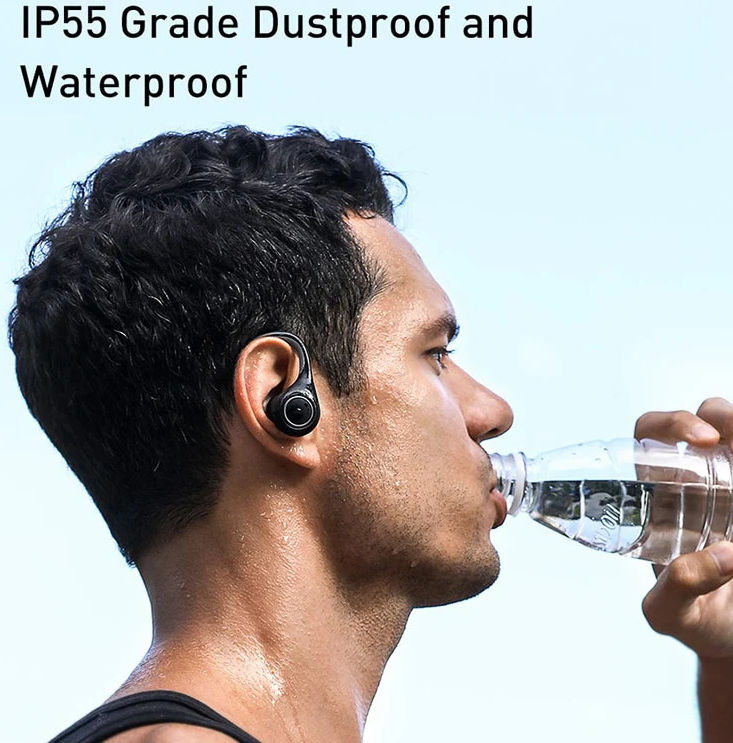 Baseus Encok W17 TWS Draadloze Bluetooth Oordopjes Zwart | GSMpunt.nl