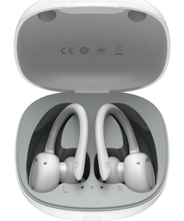 Baseus Encok W17 TWS Draadloze Bluetooth Oordopjes Wit | GSMpunt.nl