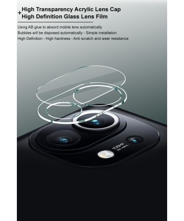 Xiaomi Mi 11 Camera Lens Protector Ultra Clear Tempered Glass | GSMpunt.nl