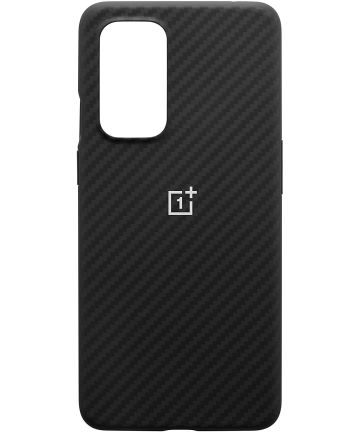 Origineel OnePlus 9 Hoesje Karbon Back Cover Zwart | GSMpunt.nl