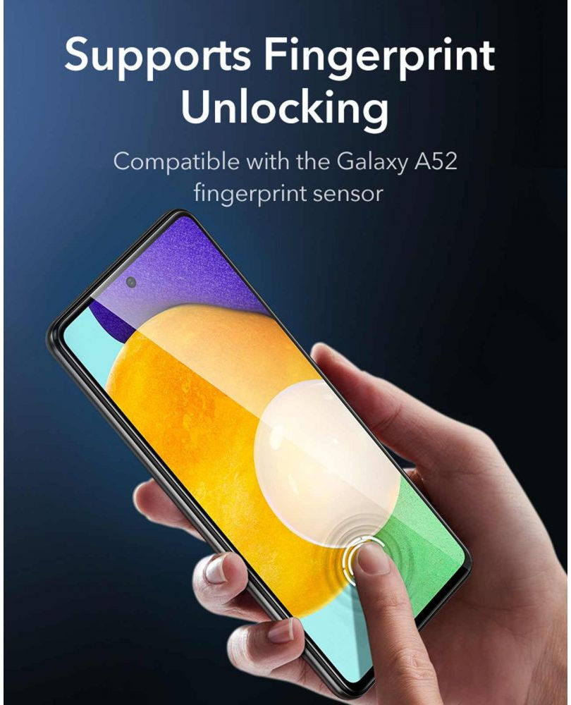 ESR Samsung Galaxy A52 / A52S Screen Protector 3D Tempered Glass ...