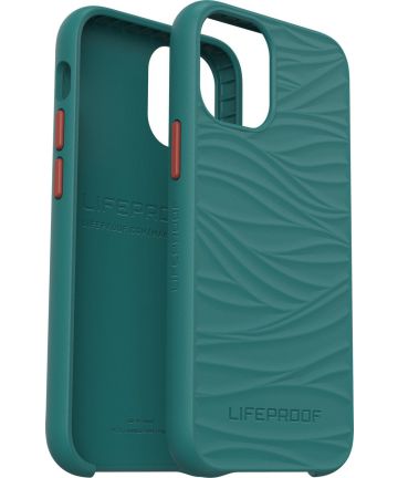 LifeProof Wake Apple iPhone 12 Mini Hoesje Back Cover Groen | GSMpunt.nl