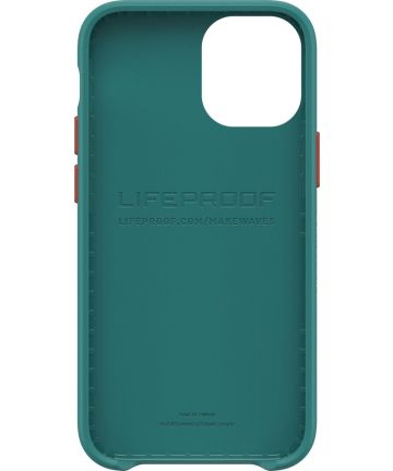 LifeProof Wake Apple iPhone 12 Mini Hoesje Back Cover Groen | GSMpunt.nl