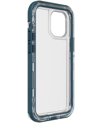 LifeProof Next Apple iPhone 12 Mini Hoesje Transparant/Blauw | GSMpunt.nl