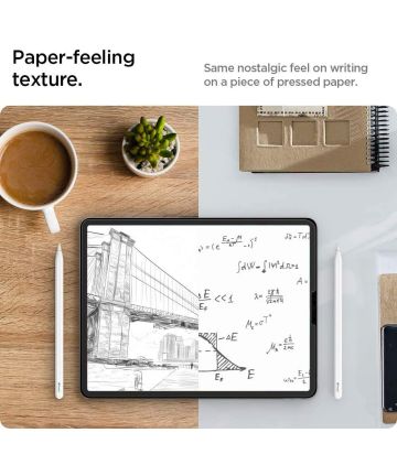 Spigen Paper Touch Apple iPad Air 10.9 / iPad Pro 11 Screen Protector ...