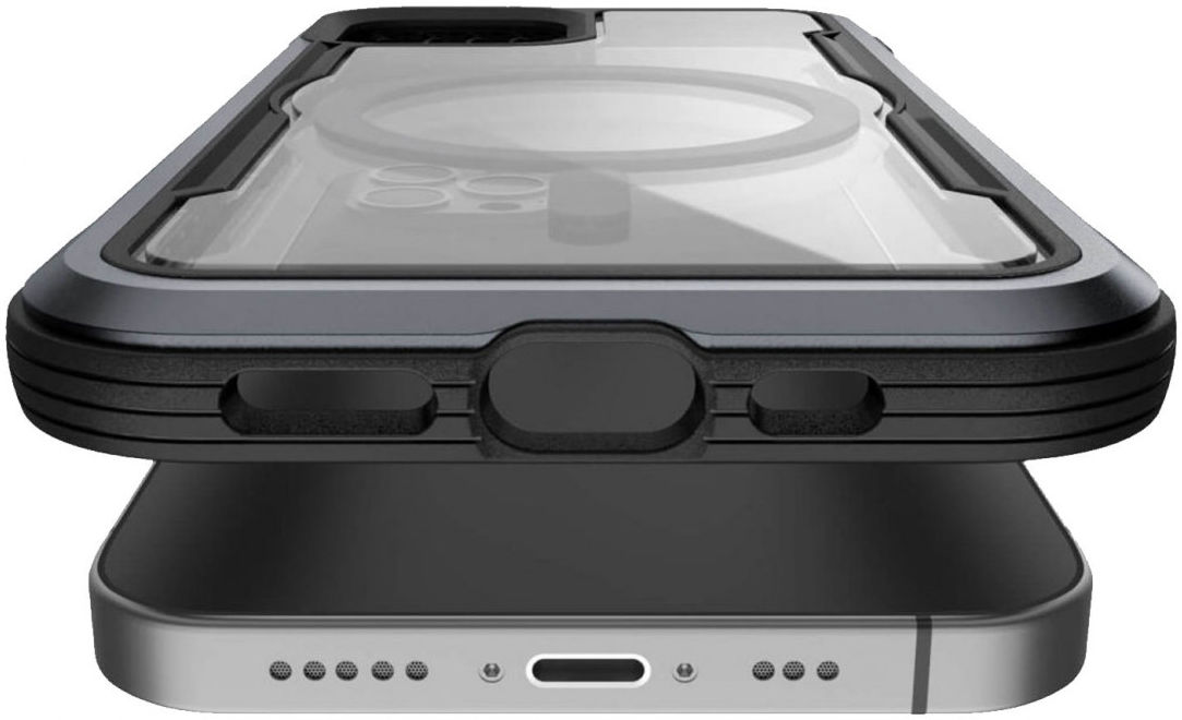 Raptic Shield Pro iPhone 12 / 12 Pro Hoesje voor MagSafe Zwart | gsmpunt