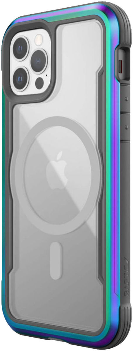 Raptic Shield Pro iPhone 12 Pro Max Hoesje voor MagSafe Iridescent ...