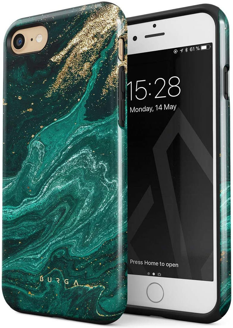 Burga Tough Case iPhone SE (2020/2022)/8/7 Hoesje Emerald Pool | GSMpunt.nl
