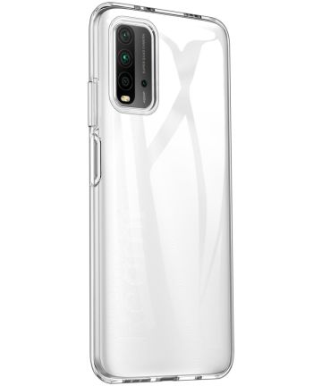 Xiaomi Redmi 9T Hoesje Dun en Flexibel TPU Back Cover Transparant ...