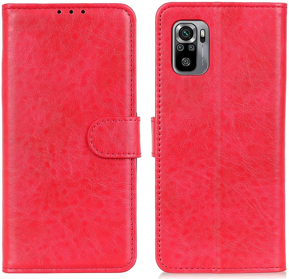 Xiaomi Redmi Note 10 / 10S Hoesje Wallet Book Case Rood | GSMpunt.nl