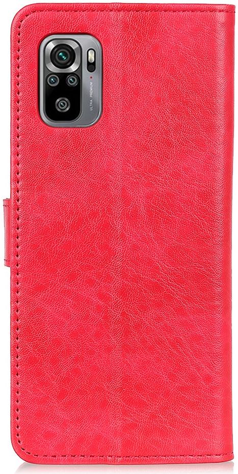 Xiaomi Redmi Note 10 / 10S Hoesje Wallet Book Case Rood | GSMpunt.nl