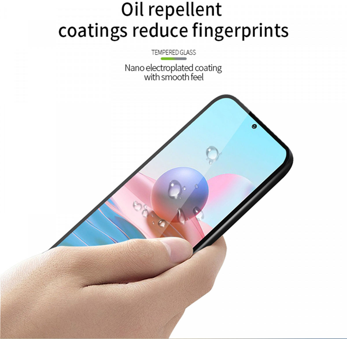 MOFI Xiaomi Redmi Note 10 / 10S Screen Protector Tempered Glass ...