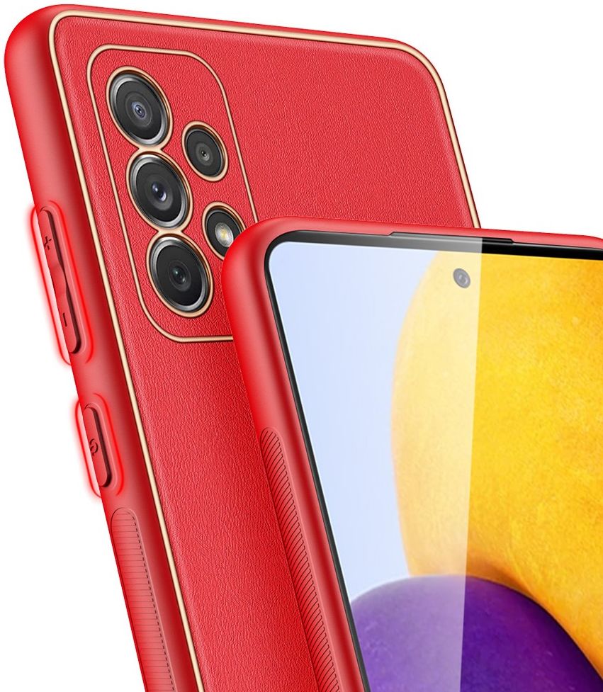 Dux Ducis Yolo Series Samsung Galaxy A72 Hoesje Back Cover Rood | gsmpunt