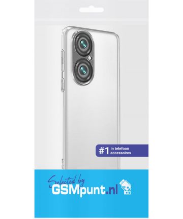 Huawei P50 Pro Hoesje Dun TPU Back Cover Transparant | GSMpunt.nl