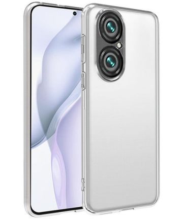 Huawei P50 Pro Hoesje Dun TPU Back Cover Transparant | GSMpunt.nl