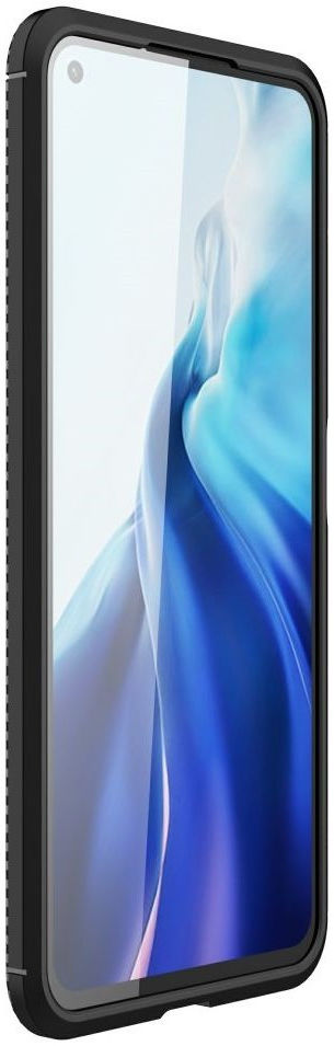 Xiaomi Mi 11 Ultra Hoesje Siliconen Carbon TPU Back Cover Zwart | gsmpunt