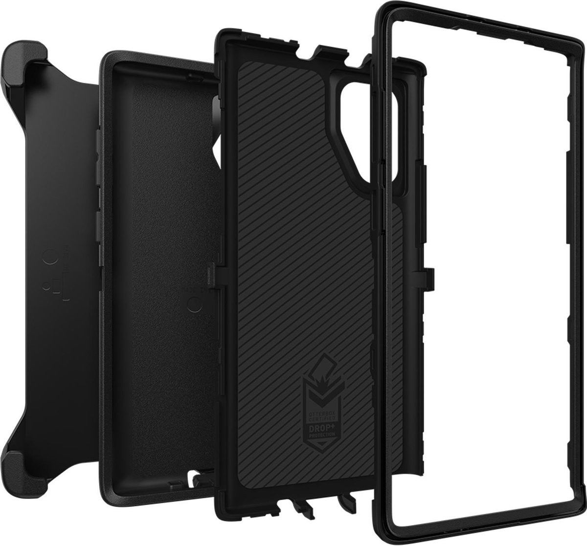 OtterBox Defender Samsung Galaxy Note 10 Hoesje Back Cover Zwart | gsmpunt