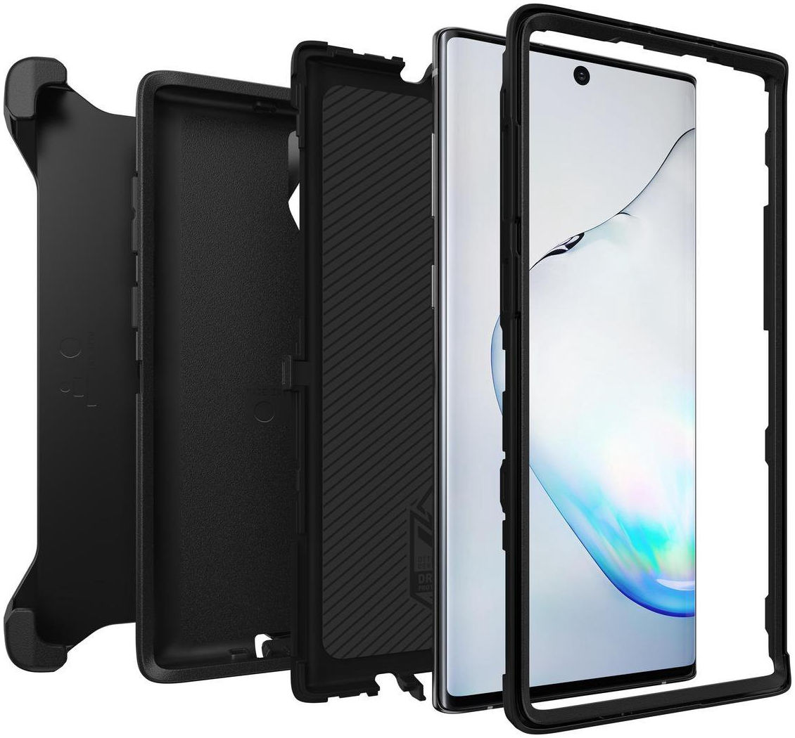 OtterBox Defender Samsung Galaxy Note 10 Hoesje Back Cover Zwart | gsmpunt