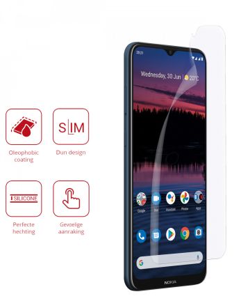 Rosso Nokia G10/G20/Nokia 6.3 Ultra Clear Screen Protector Duo Pack ...