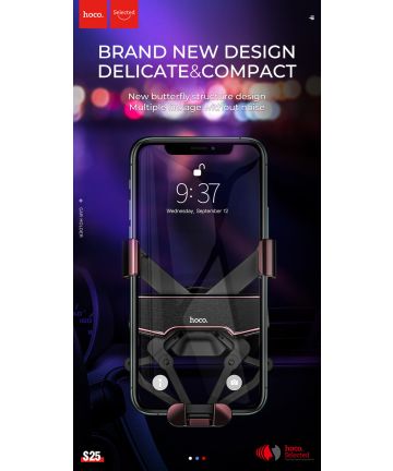 Hoco S25 360° Verstelbare Gravity Ventilatierooster Telefoonhouder ...