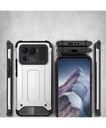 Xiaomi Mi 11 Ultra Hoesje Shock Proof Hybride Back Cover Lichtblauw ...