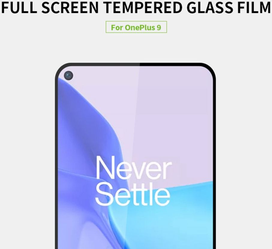 MOFI OnePlus 9 Screen Protector 2.5D Arc Edge Tempered Glass | GSMpunt.nl