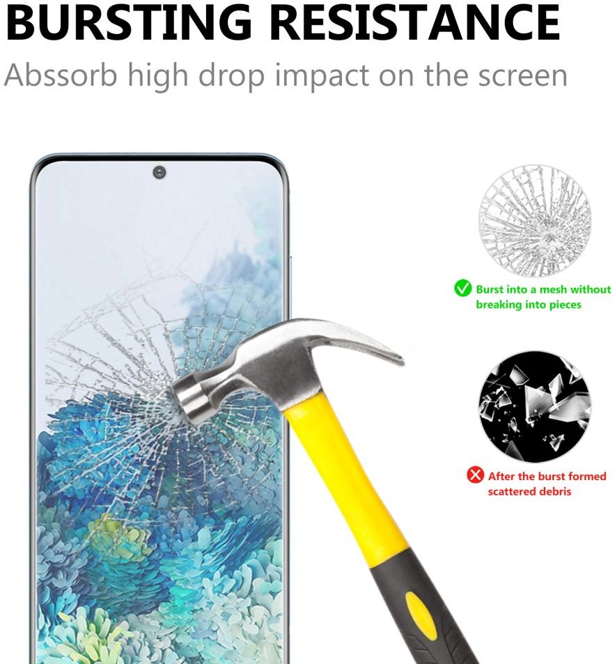 Samsung Galaxy S21 FE Screen Protector 2.5D Arc Edge Tempered Glass ...