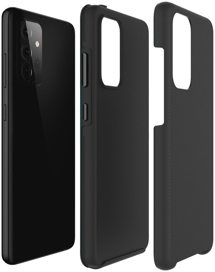 Eiger North Series Samsung Galaxy A72 Hoesje Back Cover Zwart | gsmpunt