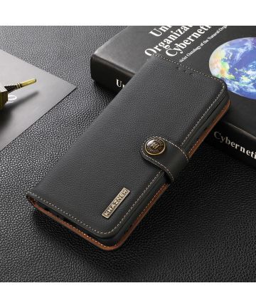 KHAZNEH Xiaomi Redmi Note 105G/Poco M3 Pro Hoesje RFID Book Case Zwart ...