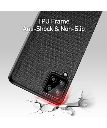 Dux Ducis Fino Series Samsung Galaxy M22/A22 4G Hoesje Backcover Zwart ...