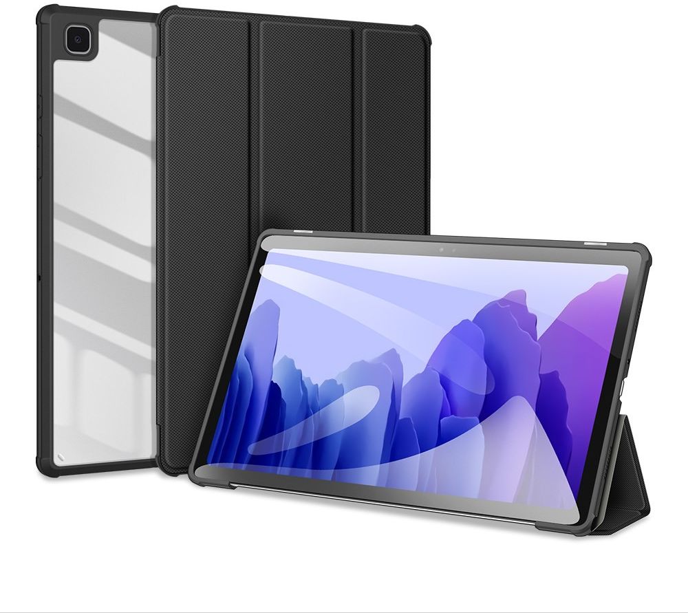 Dux Ducis Toby Samsung Galaxy Tab A7 2020 Hoes Tri-Fold Bookcase Zwart ...