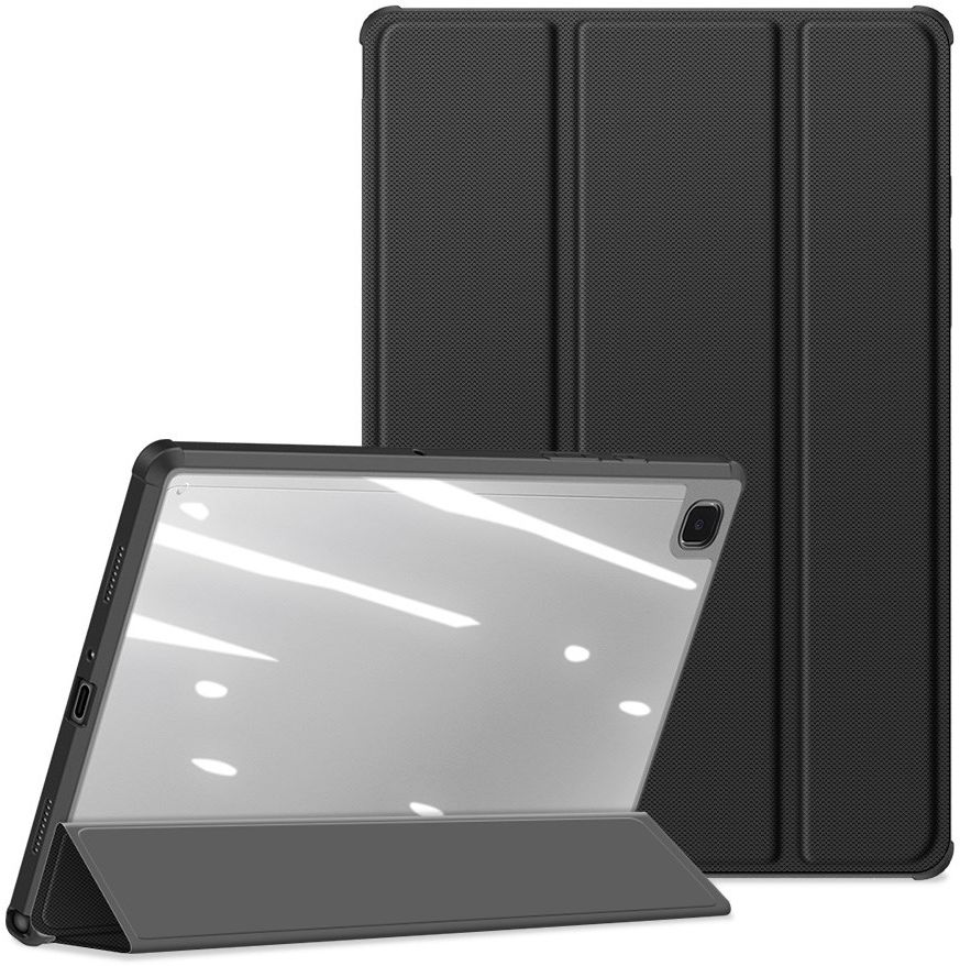 Dux Ducis Toby Samsung Galaxy Tab A7 2020 Hoes Tri-Fold Bookcase Zwart ...