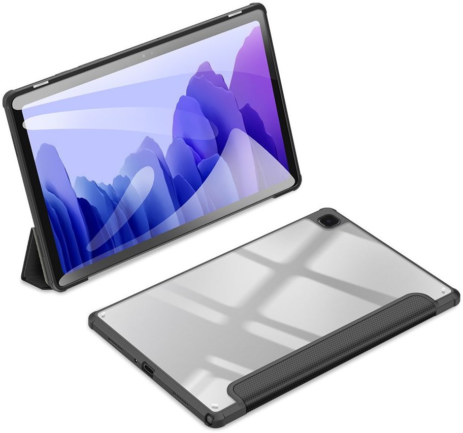 Dux Ducis Toby Samsung Galaxy Tab A7 2020 Hoes Tri-Fold Bookcase Zwart ...