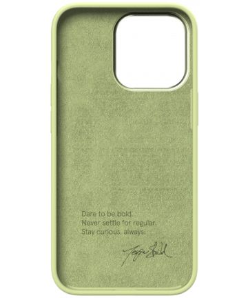 Nudient Bold Case Apple iPhone 13 Pro Hoesje Back Cover Groen | GSMpunt.nl