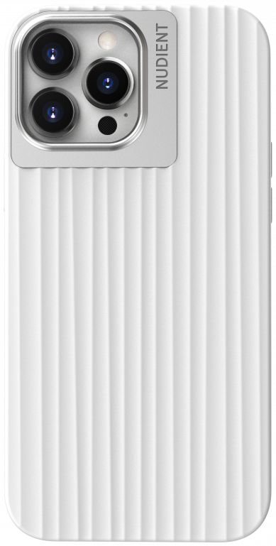 Nudient Bold Case Apple iPhone 13 Pro Max Hoesje Back Cover Wit | gsmpunt