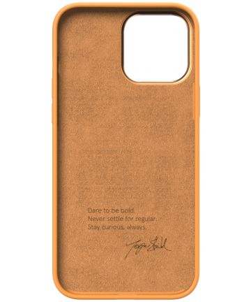 Nudient Bold Case Apple iPhone 13 Pro Max Hoesje Back Cover Oranje | GSMpunt.nl