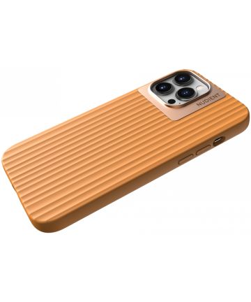 Nudient Bold Case Apple iPhone 13 Pro Max Hoesje Back Cover Oranje | GSMpunt.nl
