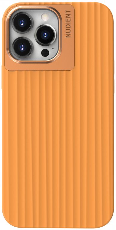 Nudient Bold Case Apple iPhone 13 Pro Max Hoesje Back Cover Oranje | GSMpunt.nl