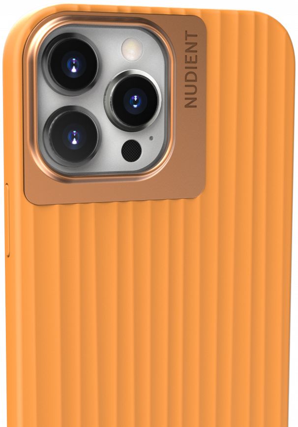 Nudient Bold Case Apple iPhone 13 Pro Max Hoesje Back Cover Oranje | GSMpunt.nl